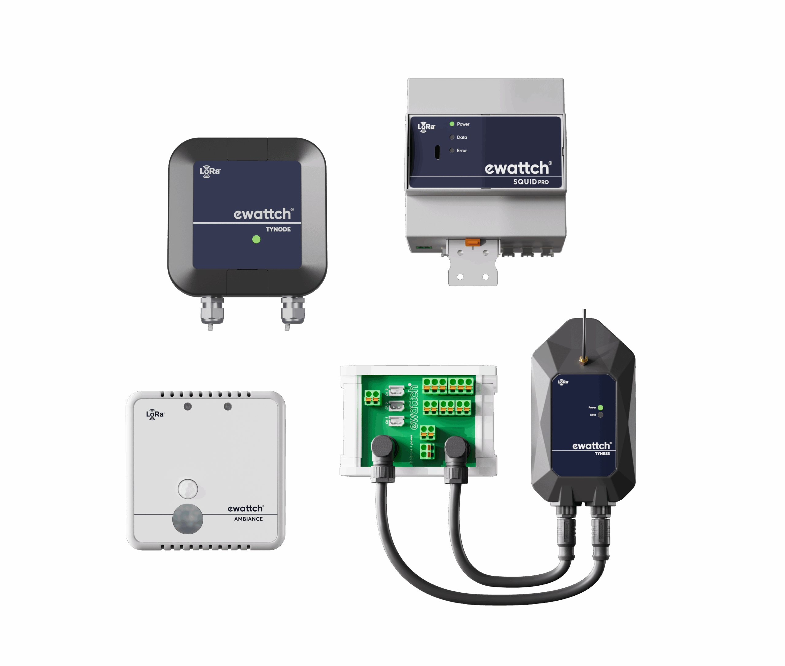 Capteurs IoT LoRaWAN - Mesure & Monitoring Énergie Ewattch